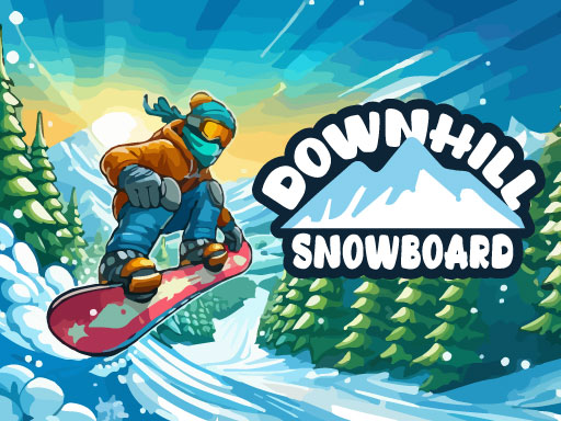 Downhill Snowboard - Play Free Game Online at MixFreeGames.com